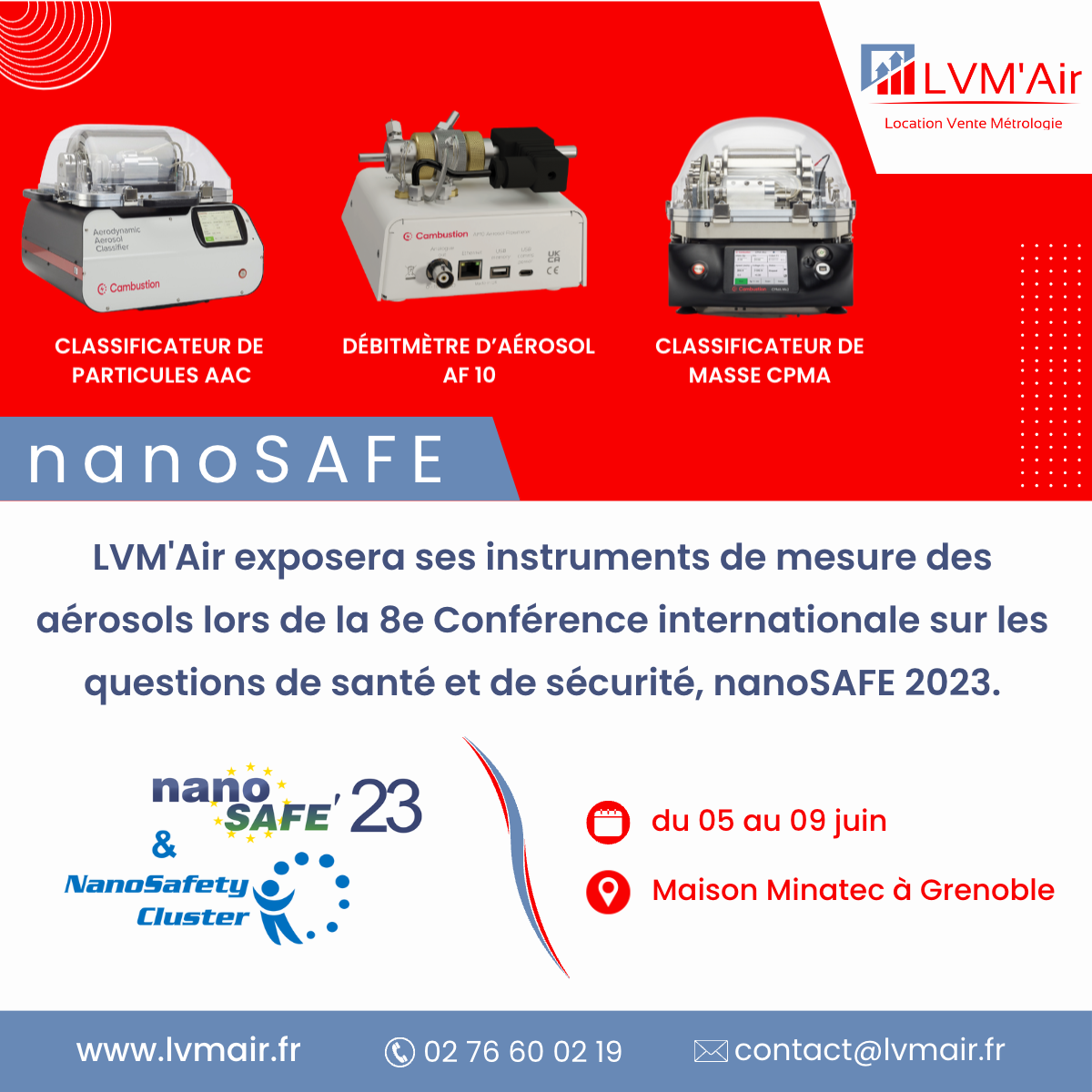 nanoSAFE 2023 : du 05 au 09 juin 2023
